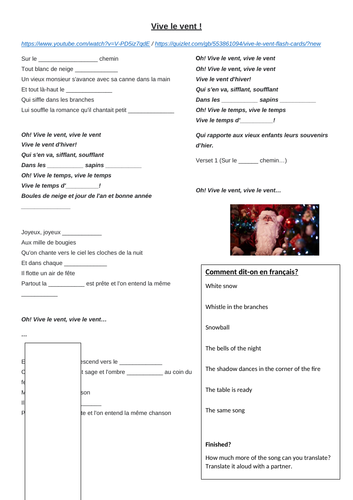 Vive le vent! | Teaching Resources