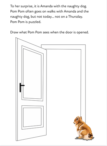 Creative Writing ‘Pom Pom And The Naughty Dog’ (6-9 years) | Teaching ...