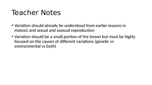 GCSE Biology: Inheritance KS4 Biology | Teaching Resources