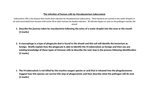 Infectious and non-infectious diseases (CIE A-level Biology) | Teaching ...
