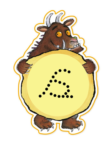 Pre-cursive Gruffalo tracing letters | Teaching Resources