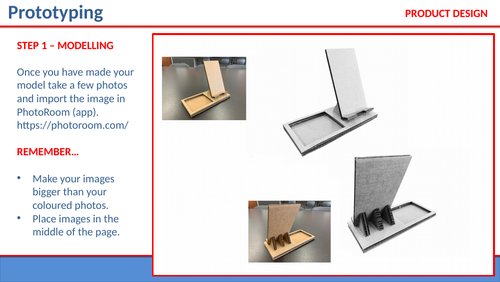 How to Layout a Prototyping Page | Teaching Resources