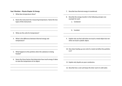 Cambridge Checkpoint and Beyond - Physics Secondary 1 (Year 9 ...