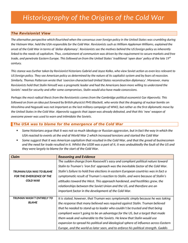 IB History - Cold War - 5. Truman Doctrine & Marshall Plan | Teaching ...