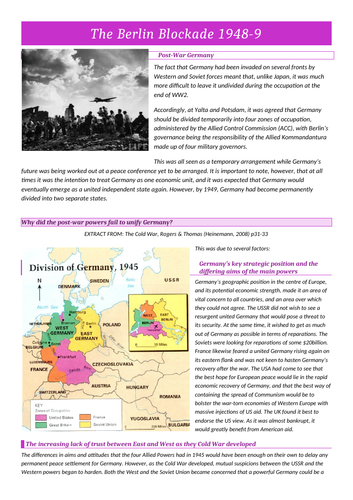 IB History - Cold War - 6. Spread of Communism | Teaching Resources