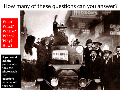 America between the wars: the Roaring Twenties | Teaching Resources