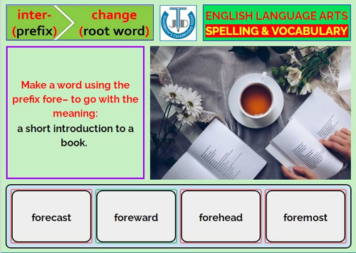 PREFIXES: 35 BOOM CARDS | Teaching Resources
