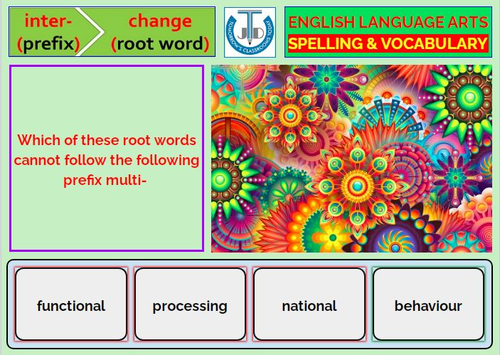 PREFIXES: 35 BOOM CARDS | Teaching Resources