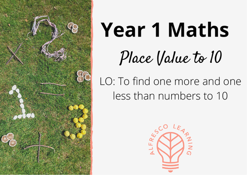 Year 1 - Place Value to 10 - Maths Outdoor Unit | Teaching Resources