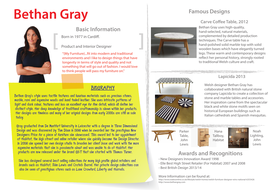 Bethan Gray Fact File | Teaching Resources