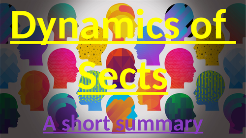Sociology - Beliefs in society - Typologies recap / religious ...