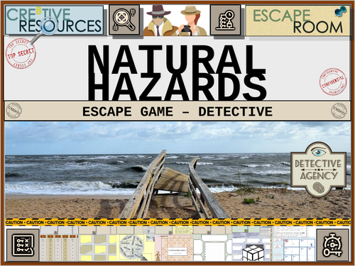 Natural Hazards - Geography Escape Room | Teaching Resources