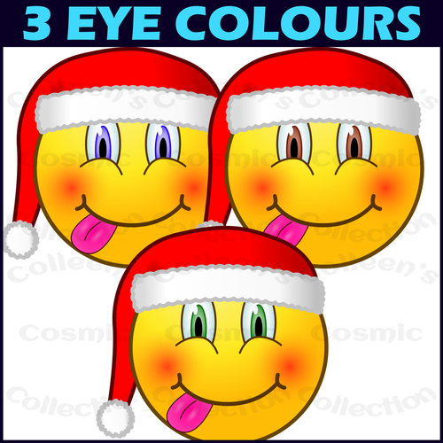Christmas Emoji Clipart | Teaching Resources