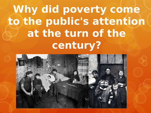 Poverty in England in the early 20th Century - Rowntree Booth Galt ...