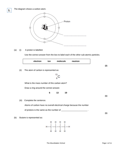 AQA GCSE Chemistry (9-1) - C9.1 Hydrocarbons FULL LESSON | Teaching ...