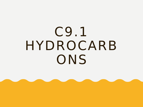 AQA GCSE Chemistry (9-1) - C9.1 Hydrocarbons FULL LESSON | Teaching ...