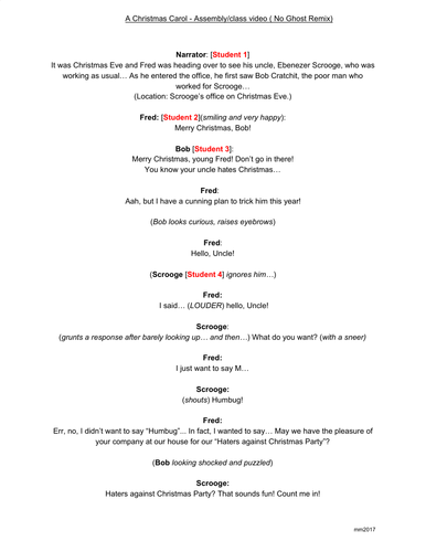 Last Minute! Christmas End of Term Drama (Assembly) Bundle | Teaching ...