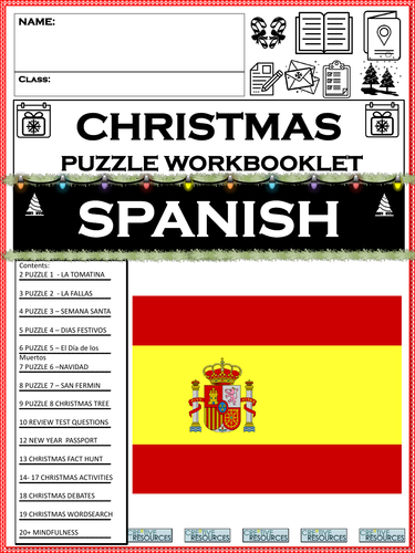Spanish Christmas Activities MFL | Teaching Resources