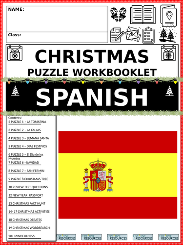 Spanish Christmas Activities MFL | Teaching Resources