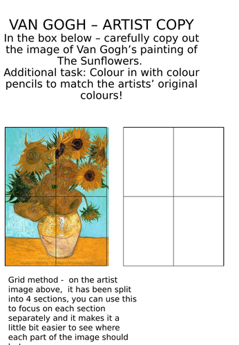 Vincent Van Gogh - Texture and Mark-making | Teaching Resources