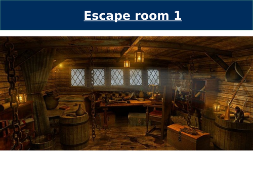 Escape room - Pirate ship IB HL Chemistry Revision | Teaching Resources