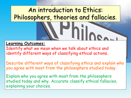 Ethics Introduction | Teaching Resources