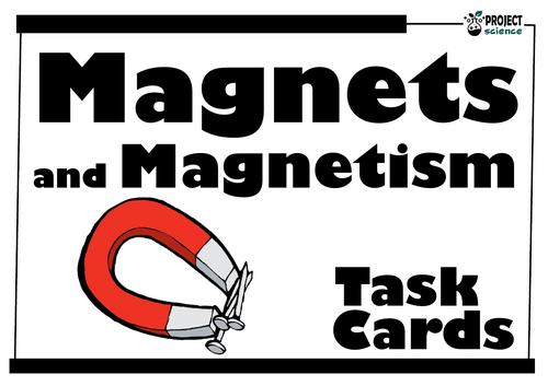 Magnets and Magnetism Task Cards | Teaching Resources