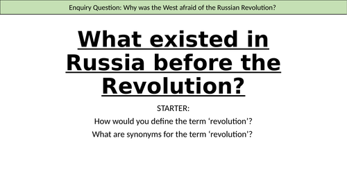 Russian Revolution Bundle | Teaching Resources