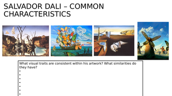 Salvador Dali Lesson | Teaching Resources