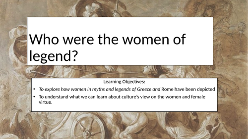 Women in the Ancient world | Teaching Resources