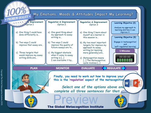 Metacognition Reflective Essay Toolkit (Self-Regulated Learning & Essay ... Metacognition Reflective Essay Toolkit (Self-Regulated Learning & Essay ...