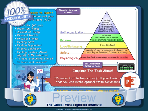 Assessment Wrapper [Metacognition & Self-Regulated Learning] | Teaching ...