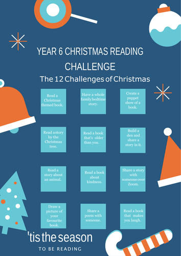 Christmas Reading Challenge | Teaching Resources