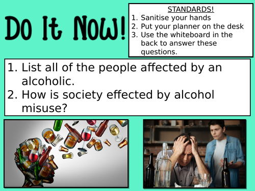 Alcohol (The Law and Addiction) | Teaching Resources