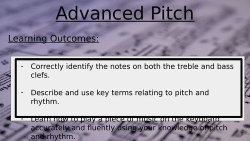 KS3 - Keyboard - Full scheme of work! ( 7 weeks) | Teaching Resources