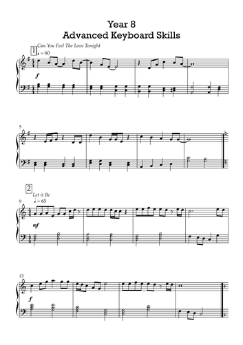 KS3 - Keyboard - Full scheme of work! ( 7 weeks) | Teaching Resources