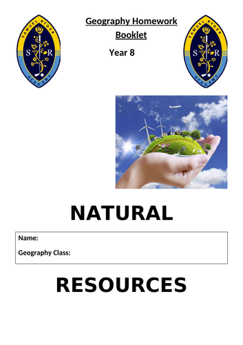 Home learning natural resources Y8 | Teaching Resources