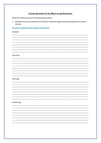 Unit 6 Sports psychology (BTEC Level 3 Sport 2016) | Teaching Resources