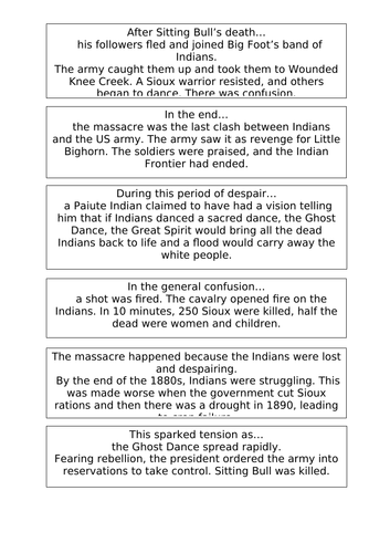 The Wounded Knee Massacre | Teaching Resources