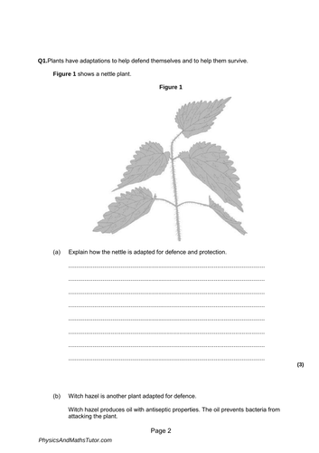 GCSE EDUQAS Biology Health, disease and the development of medicine ...