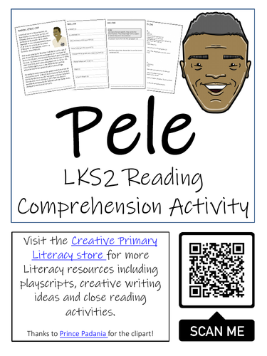 Football Players - LKS2 BOOM Cards™ Comprehension Activity Bundle ...