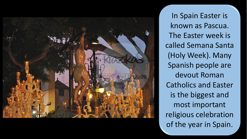 Easter in Spain/Pascua/Semana Santa | Teaching Resources
