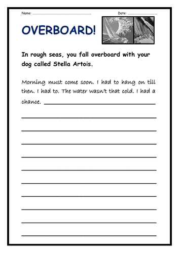 Creative Writing Task: OVERBOARD - Inspired by Kensuke's Kingdom ...