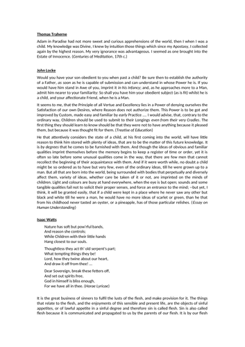 Blake, 'Holy Thursday' (Experience) | Teaching Resources