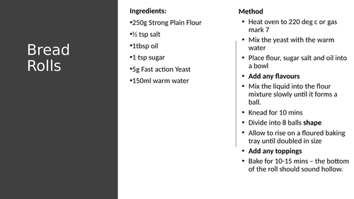 Recipes for Food Teaching Food Commodities | Teaching Resources Recipes for Food Teaching Food Commodities | Teaching Resources