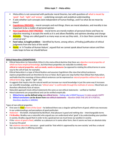 A Level OCR Religious Studies 2018: COMPLETE REVISION NOTES AND ESSAY ...