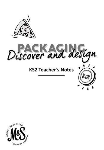 KS2 D&T: M&S Packaging - Discover & Design | Teaching Resources