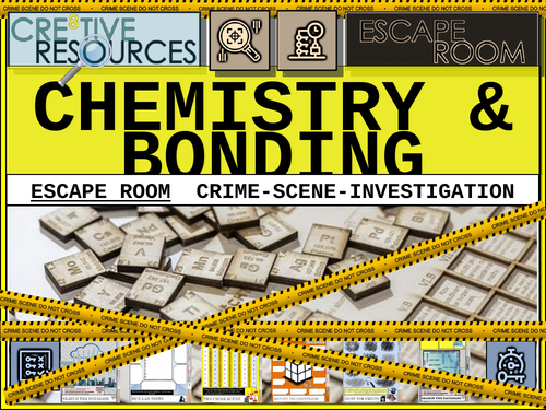 Bonding - Chemistry Escape Room | Teaching Resources
