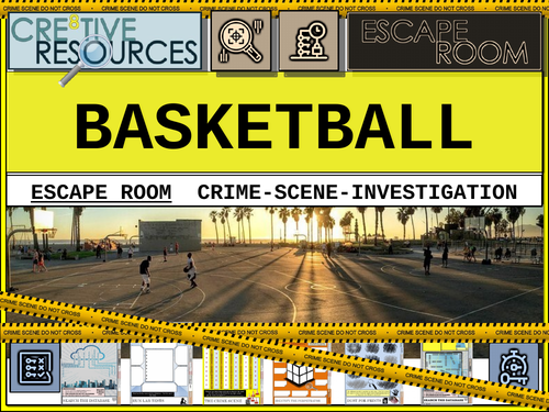 Basketball PE Escape Room | Teaching Resources