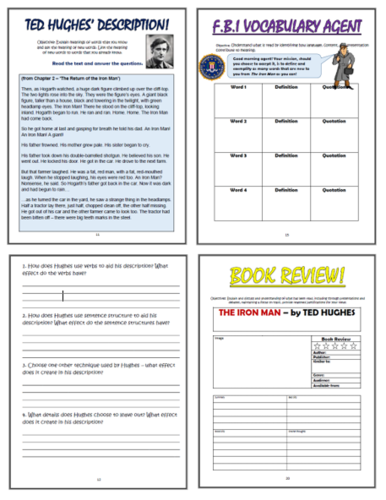 The Iron Man - KS2 Comprehension Activities Booklet! | Teaching Resources